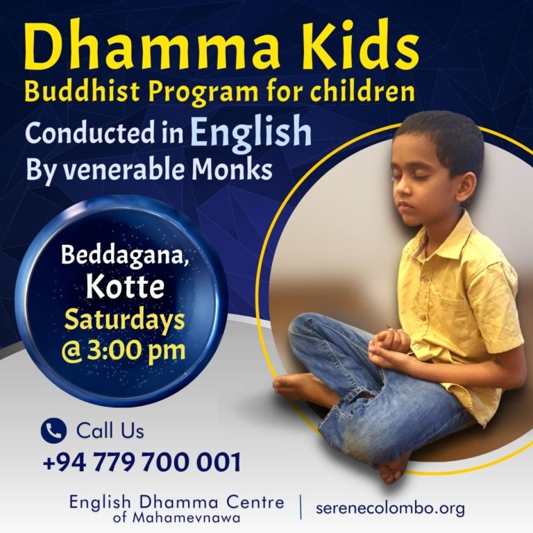 Colombo Dhamma Friends – English Meditation and Buddhist Activities in ...