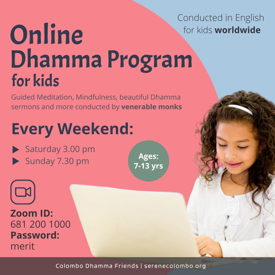 Colombo Dhamma Friends – English Meditation and Buddhist Activities in ...