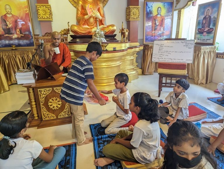 Children’s Dhamma Program – Colombo Dhamma Friends